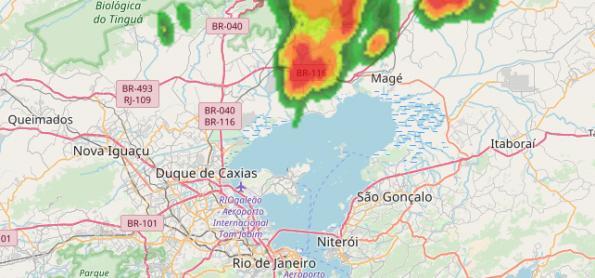 Mapas de Previsão do Tempo para o Brasil e Regiões
