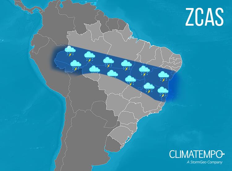 ZCAS: entenda o que é e como se forma este fenômeno | Climatempo