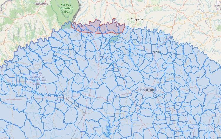 Alerta RS: Inundação no rio Uruguai, entre Iraí e itapiranga | Climatempo